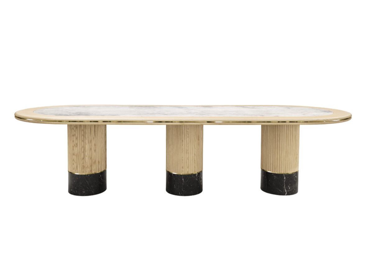 Anjelica Oval Dining Table