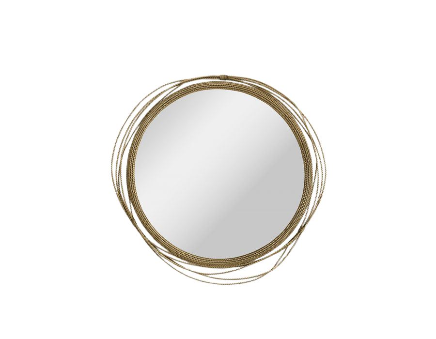 Kayan Round Mirror